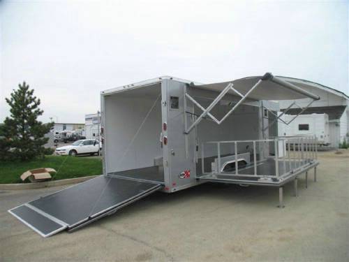 CUSTOM BUILT MOBILE STAGE TRAILER | Advantage Trailer