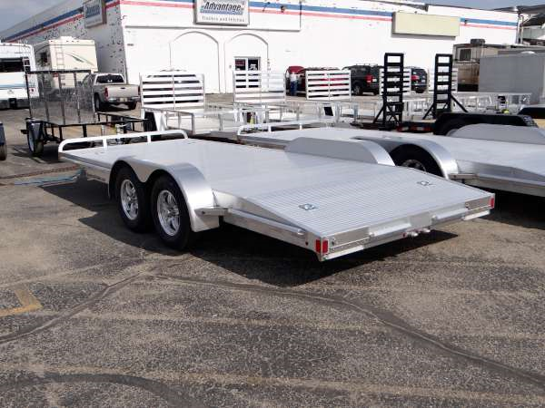 8.5' x 18' All Aluminum Open Car Hauler | Advantage Trailer