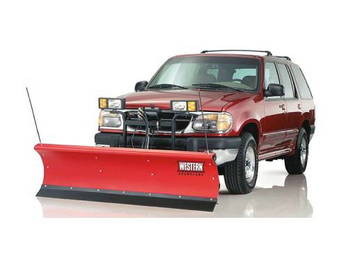The WESTERN Suburbanite snow plow is SUV and compact pick-up ready ...